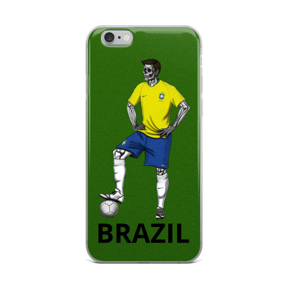 El Futbolista Brazil Plain iPhone Case – Pilar